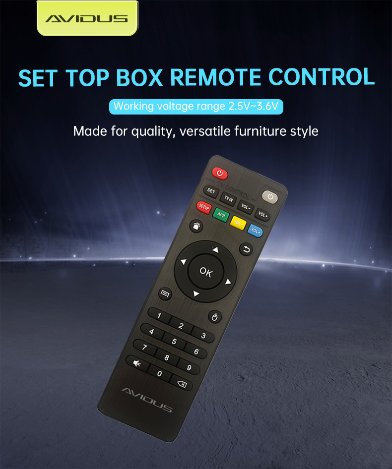 AVIDUS Accessory Universal Replacement Remote Control For Mxq Pro 4K ...