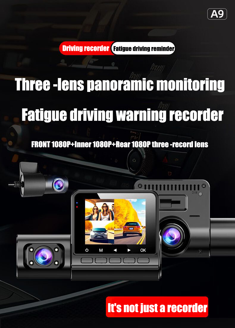【Free 64GB SD Card】BOSCH Dashcam 3 Camera 360°Wide Angle 1080P HD ...