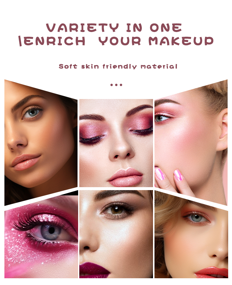 IGOODCO 43 Colors Eye Shadow Plate Shimmer Matte Shimmering Powder ...