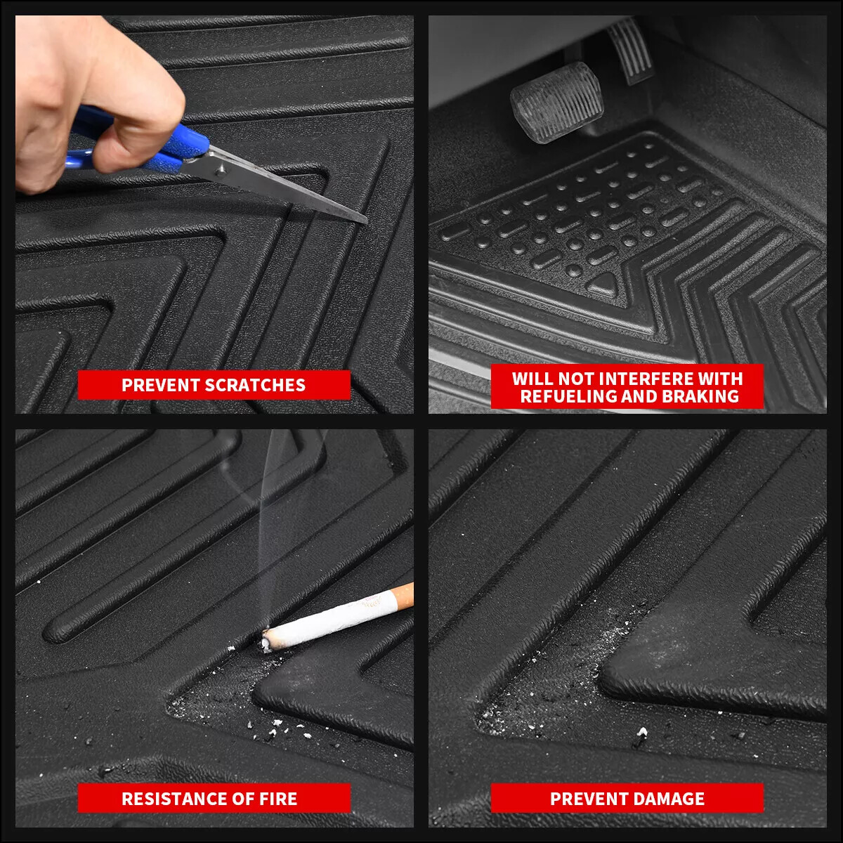 Carstorm 5D Deep Dish Car Matting Toyota Wigo 2014-2026 REVO 2015-2023 ...