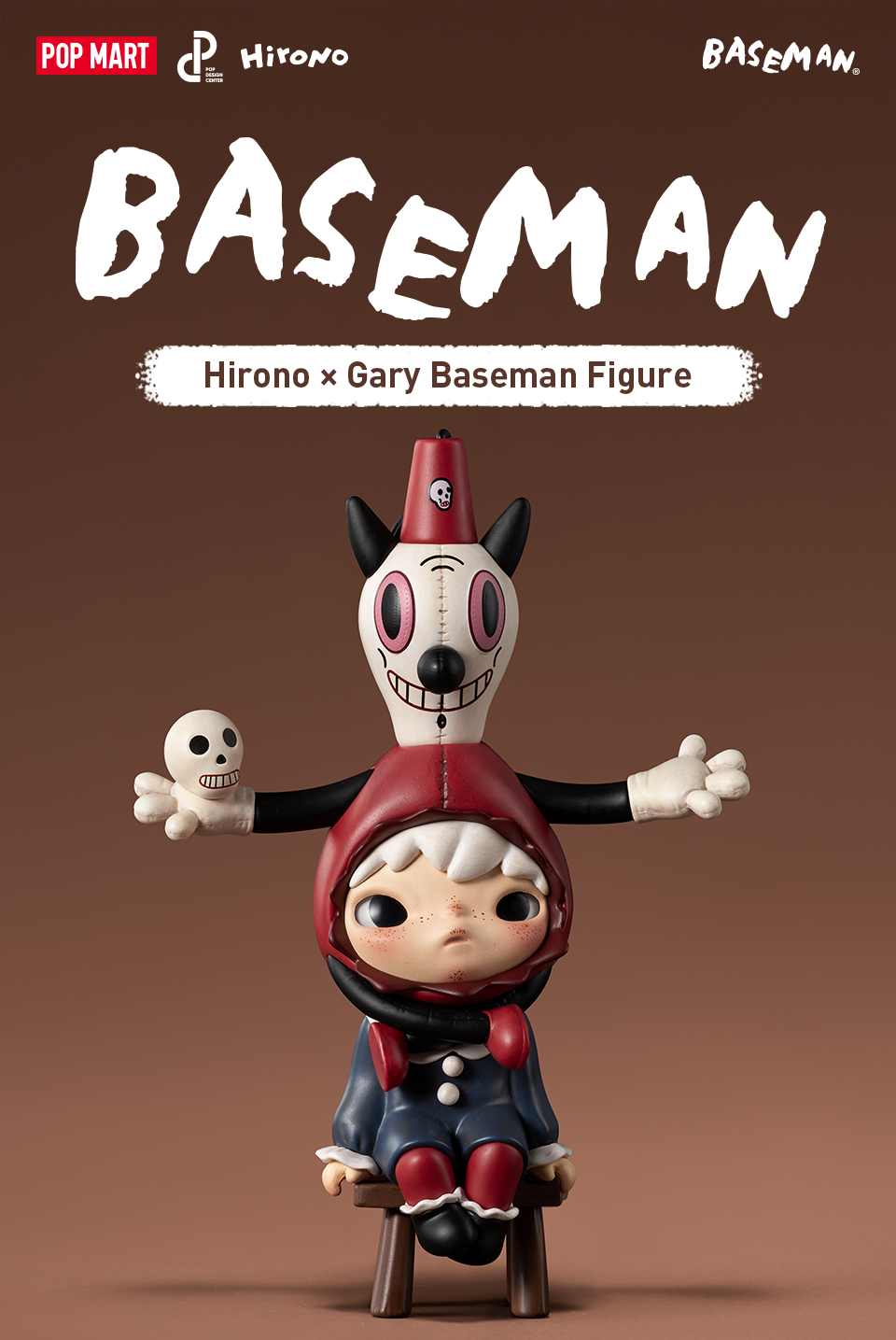 POP MART Hirono × Gary Baseman Figure | Shopee Philippines