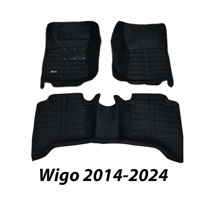 PU Car Deep Dish Matting For Toyota Wigo 2014-2024 & Revo 2015-2023 Car ...
