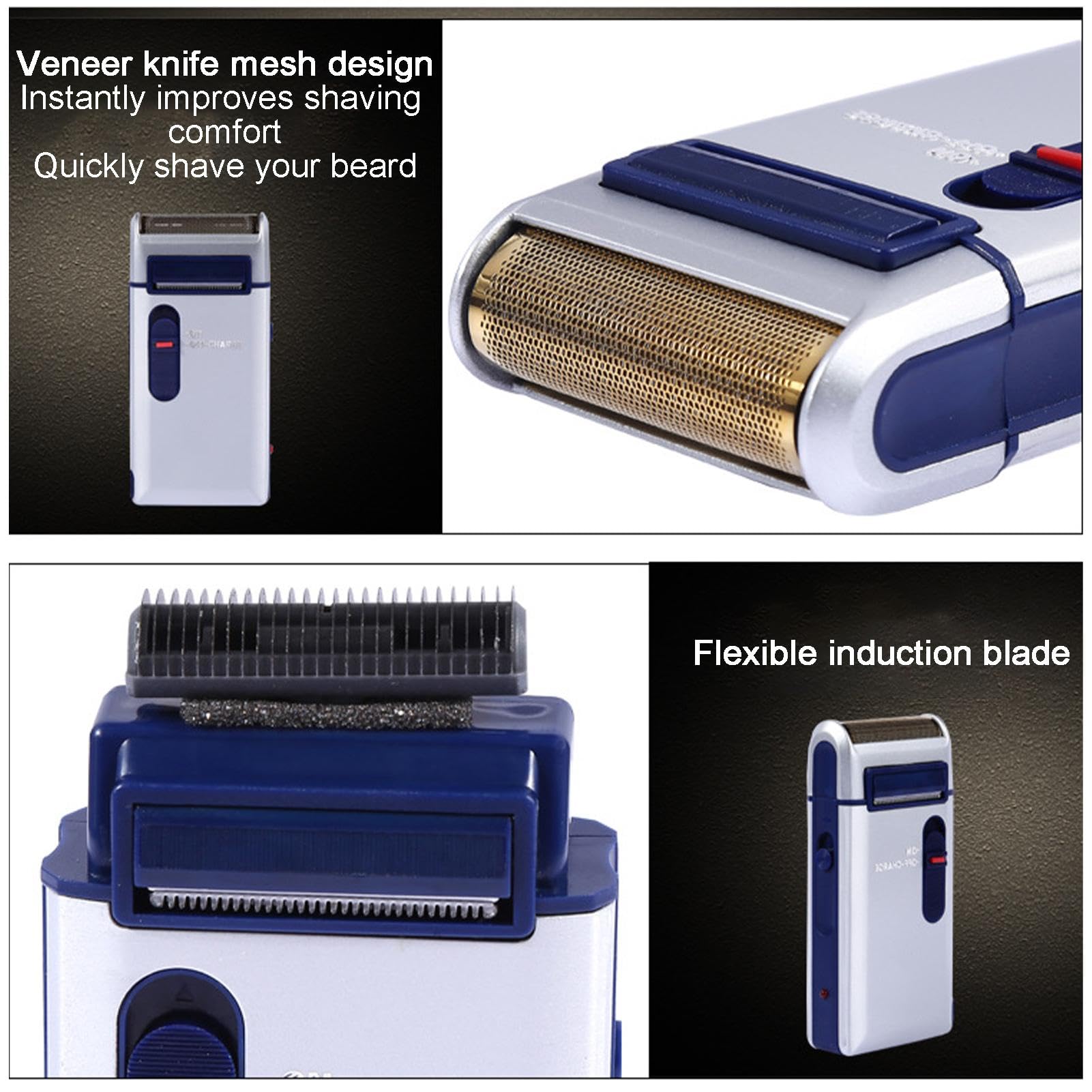 Original YanDou Men's Electric Shaver Rechargeable Shaver Portable ...