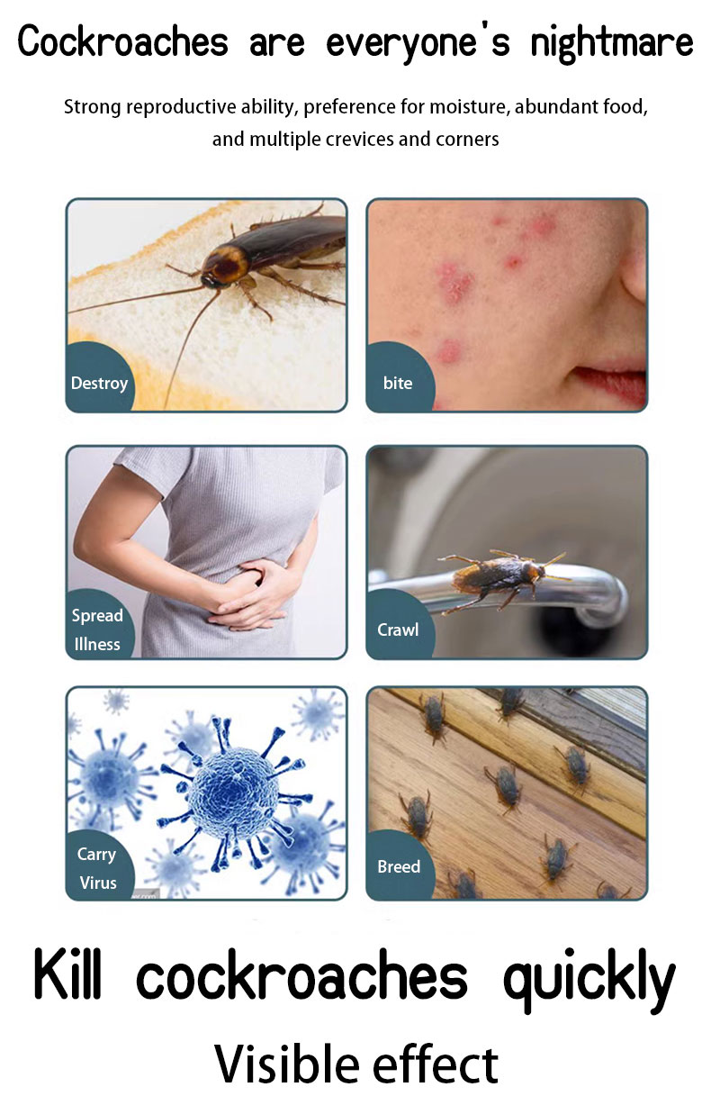 Contact and death 500ml KAMI Cockroach killer spray Anti cockroach ...