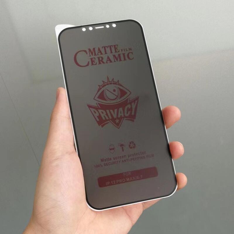 Monee 1-5Pcs Matte HD Ceramic Privacy Screen Protector Anti-Spy Film ...