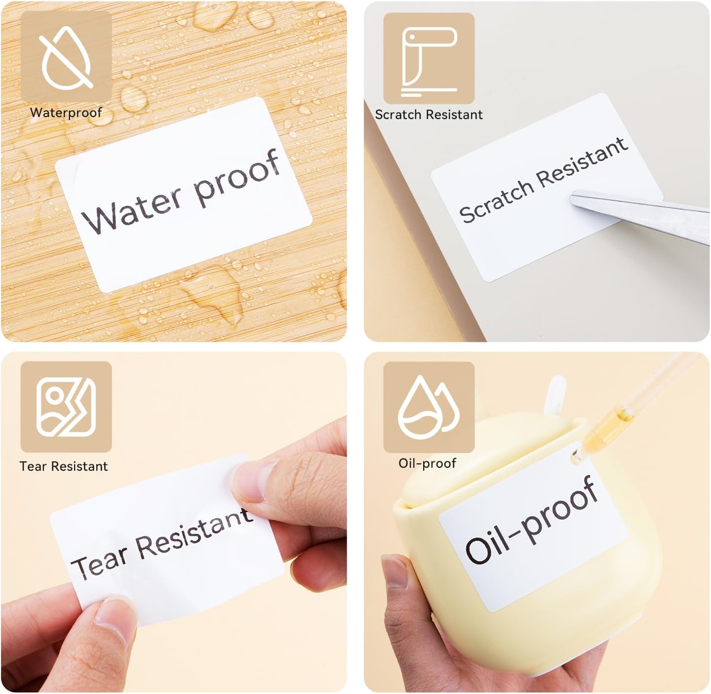 NIIMBOT Round Label Paper For NIIMBOT B1 B21 B31 B3S Label Maker ...