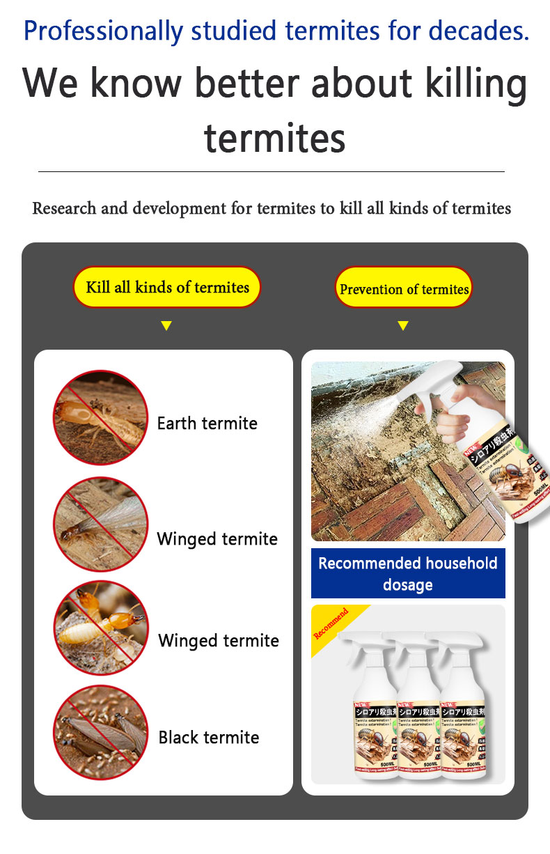 100% effective FT Termite killer Termite killer spray Anay termite ...