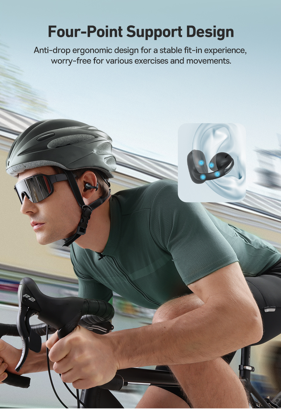 Baseus Bowie MC1 OL Open-Ear TWS Earbuds Wireless Earphone Bluetooth 5. ...