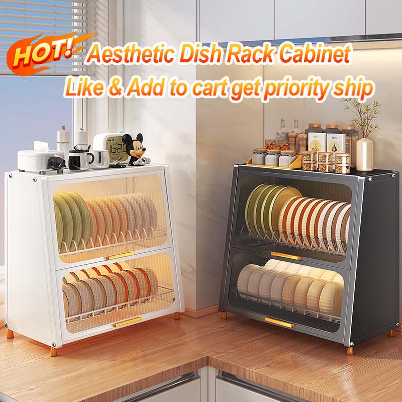 [Last Stock]2-Tier Dish Rack | Rust-Proof & Space Saving | Ramadan ...