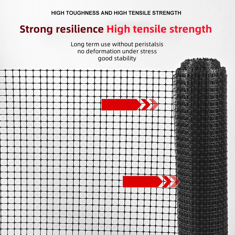 Plastic fence grid protective net ring Crop net Breeding fence net ...