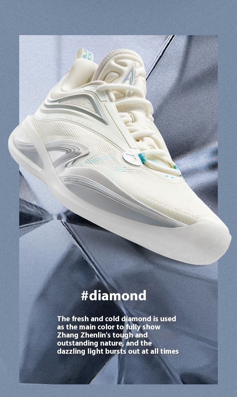 XTEP Zhangzhenlin Same Style Men Basketball Shoes Rebound Support Vitality Texture Sneakers ...