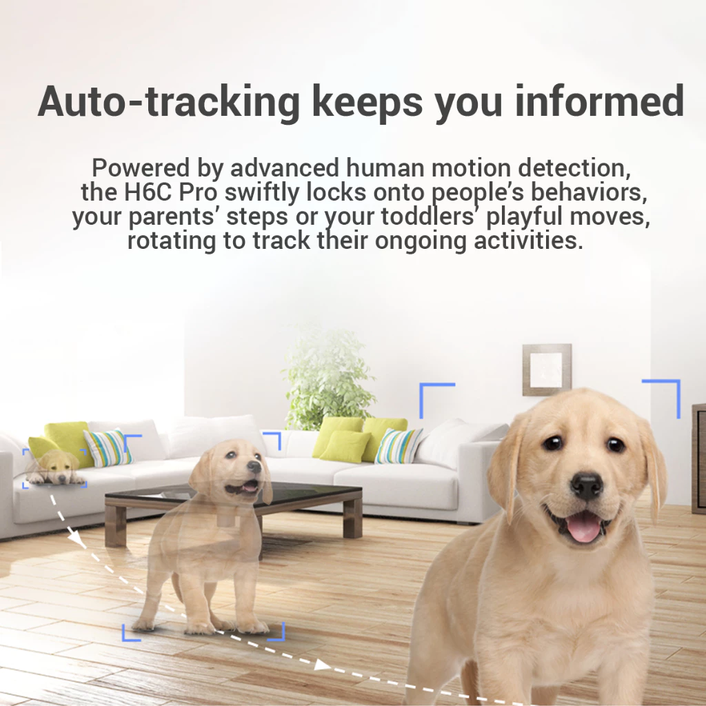 EZVIZ H6C PRO 4MP CCTV Home Security Wifi Camera 360° Pan&Tilt CCTV ...