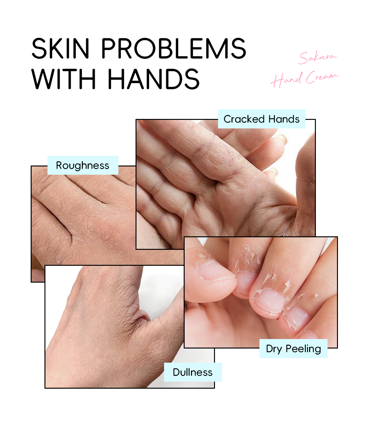 L AIKOU Sakura Hand Cream 30g Smooth Hand Moisturizing Nourishing For ...