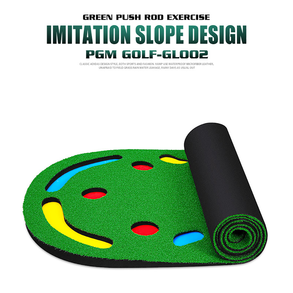 PGM 300Cm*90Cm Golf Mat Golf Putting Green Indoor Practice Portable ...