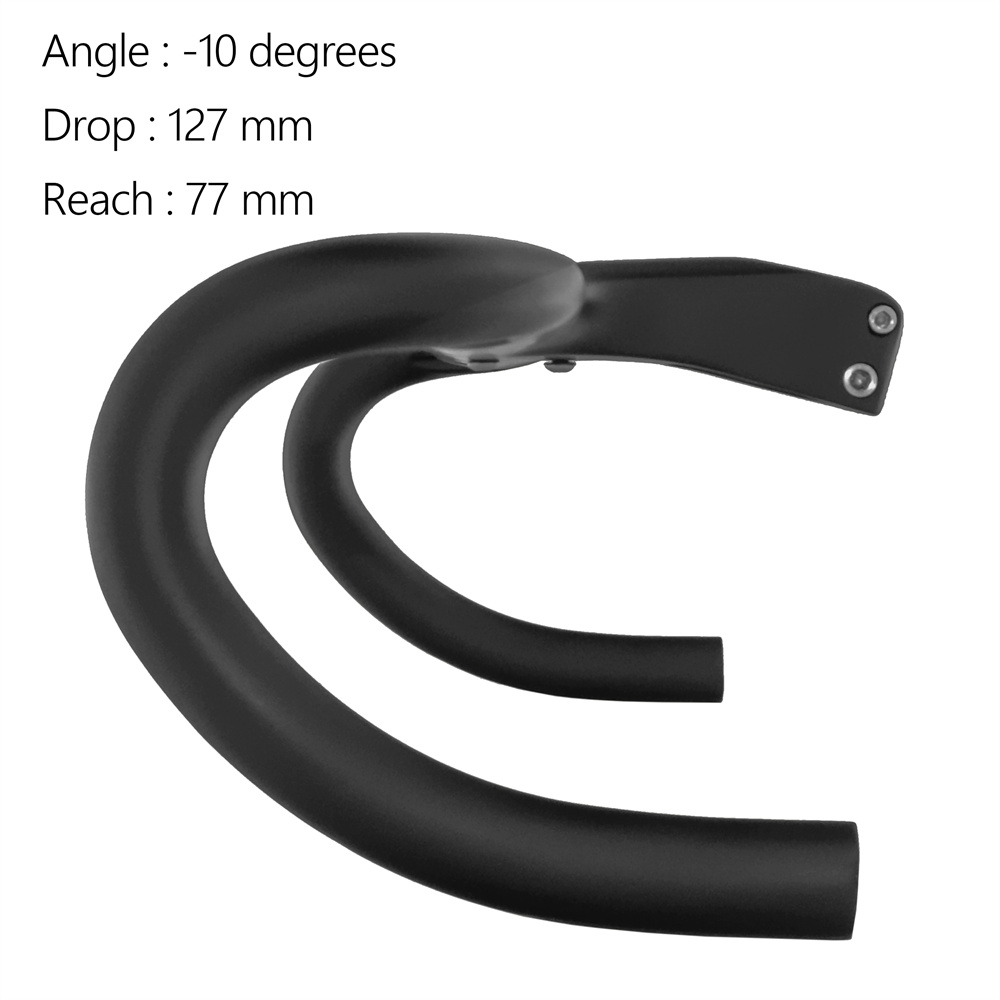KOCEVLO Road Bike Carbon Handlebar Cycling Integrated Handlebar For ...