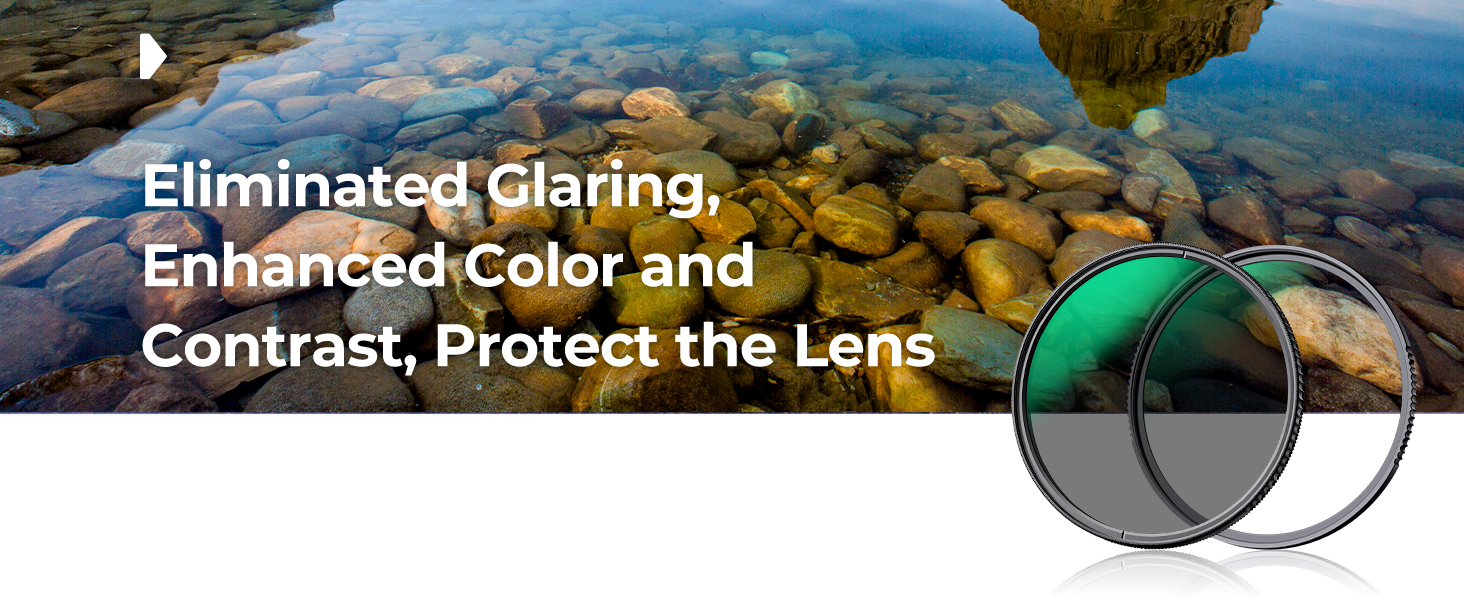K&F Concept 82mm CPL+MCUV+Lens Cap Circular Polarizing Filter MCUV ...