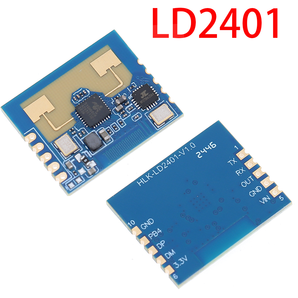 Hi-Link New HLK-LD2410 5V Mini High Sensitivity 24GHz Human Presence ...