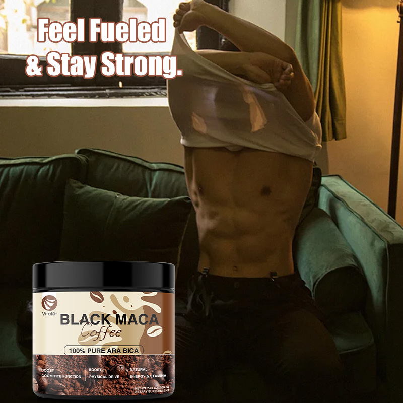 Instant Black Maca Coffee for Men and Women - Maca Coffee Powder ...