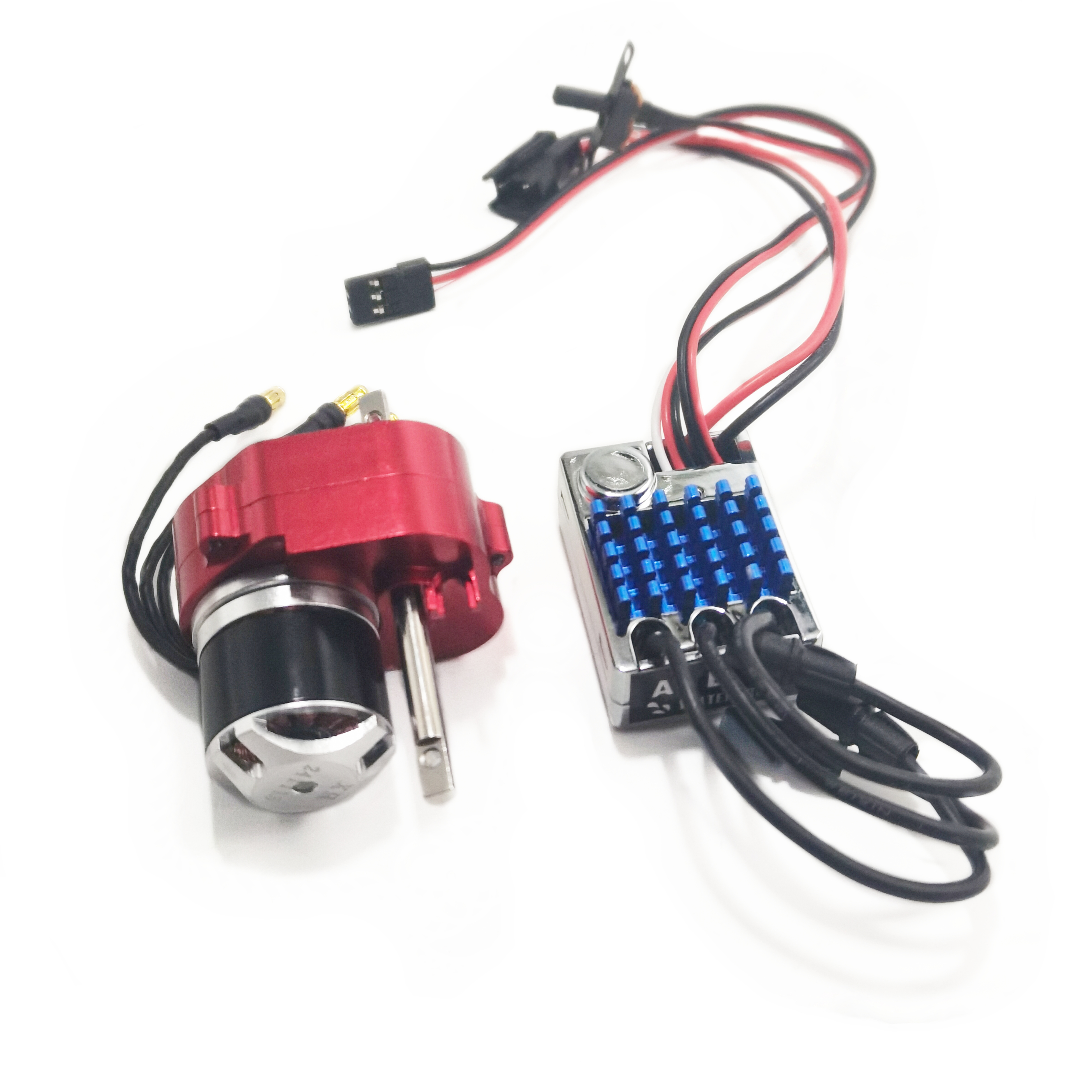 outrunner brushless motor full metal gearbox with 45A ESC for mn82 ...