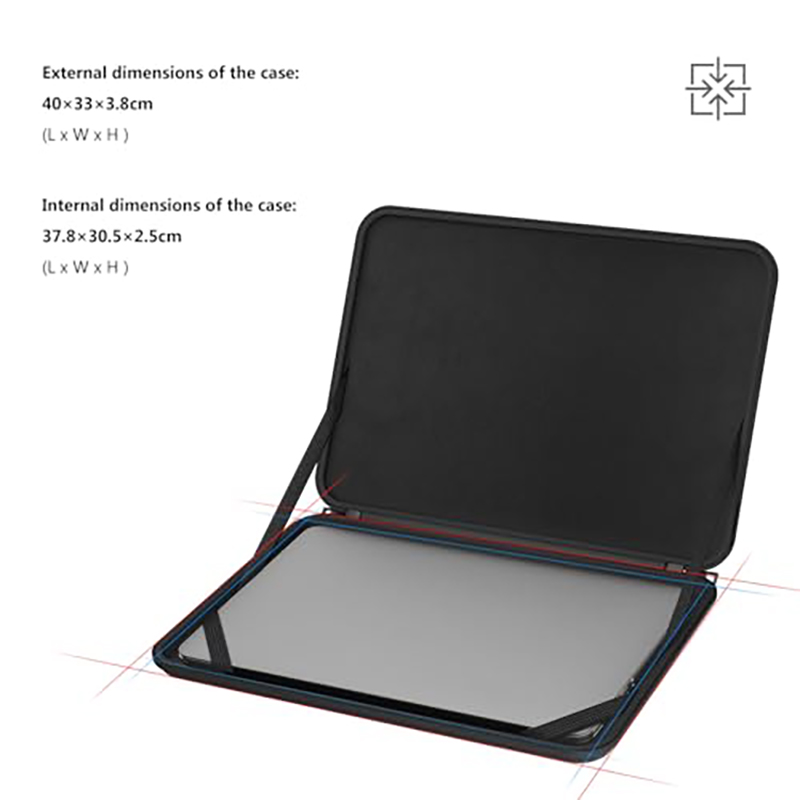 16 inch Laptop Sleeve Case EVA Hard Shell Case for Alienware x16 R1 ...