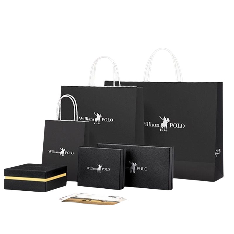 William polo wallet for men leather short wallet multifunctional card ...