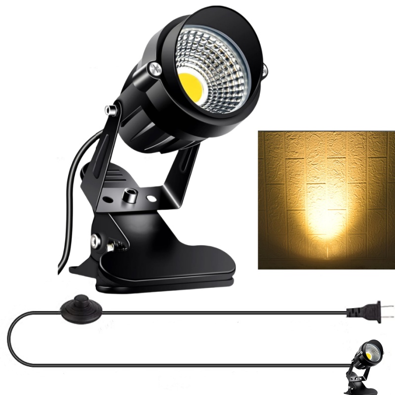 Spot Lights Clamp Indoor Spotlights, 7W Clip on Lights Daylight White ...