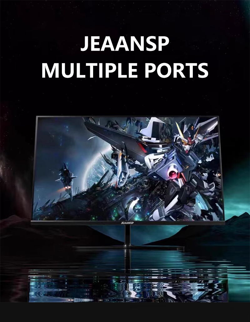JEAANSP Planar Borderless PC Monitor 24" 25 inch 75HZ 1080P Computer ...