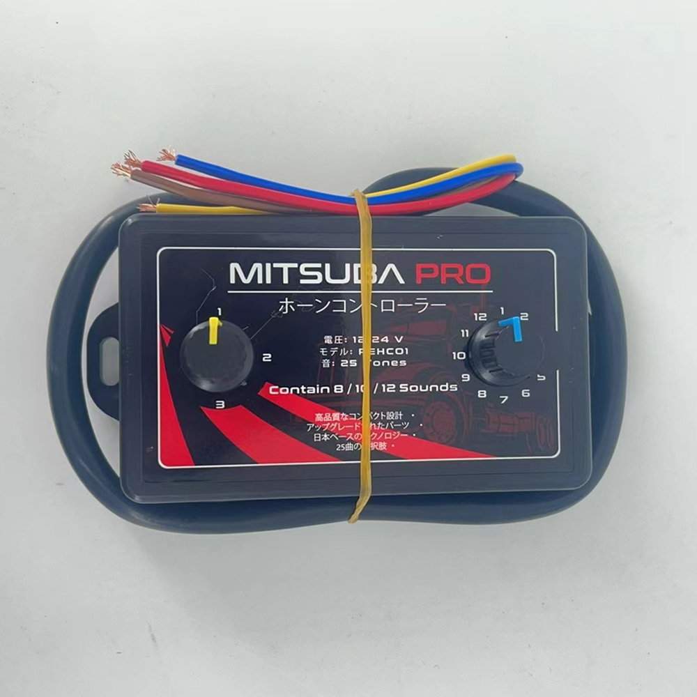 8/12/15/25 Tones Car Horn Controller Electric Horn Speaker Sound ...