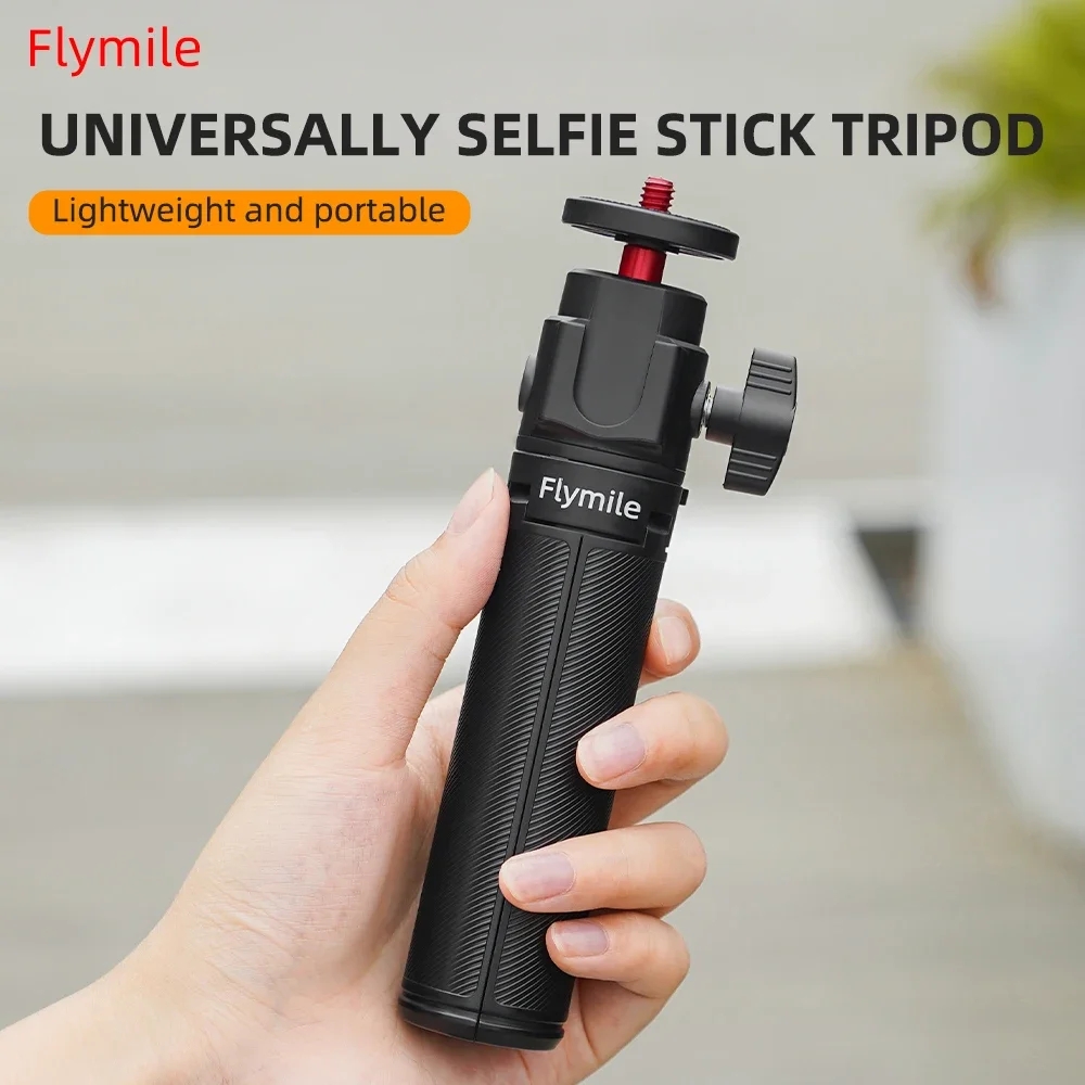 Flymile 2 In 1 Selfie Stick Tripod for GoPro 13/DJI Pocket 3/Action 5 ...