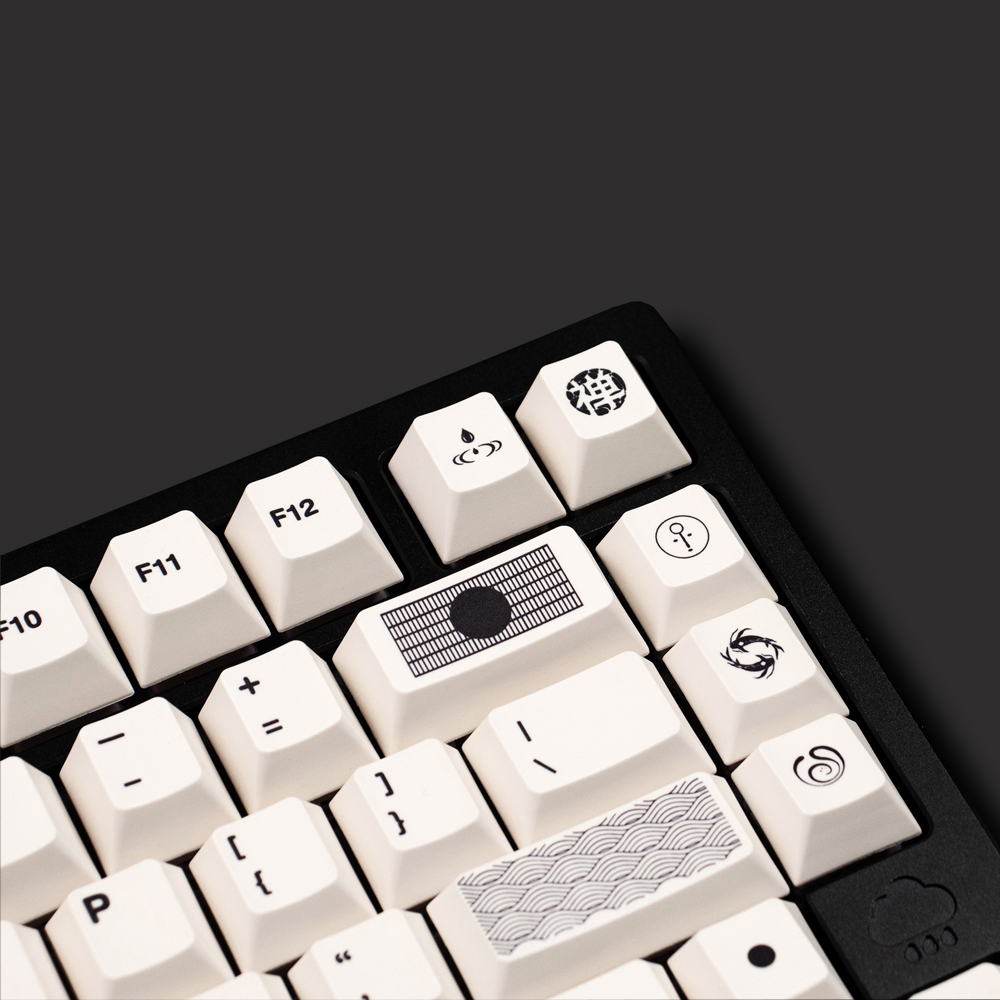 Alice Dhyana Keycaps 148Keys/Set PBT Cherry Profile Custom Keycaps for ...