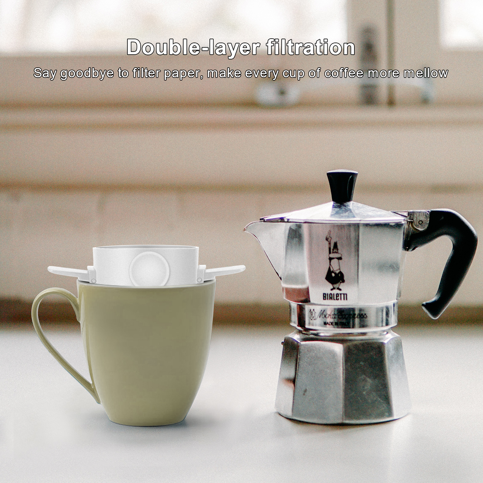 [READY] Folding Portable Hand Brewed Coffee Dripper Cone, for Drip ...