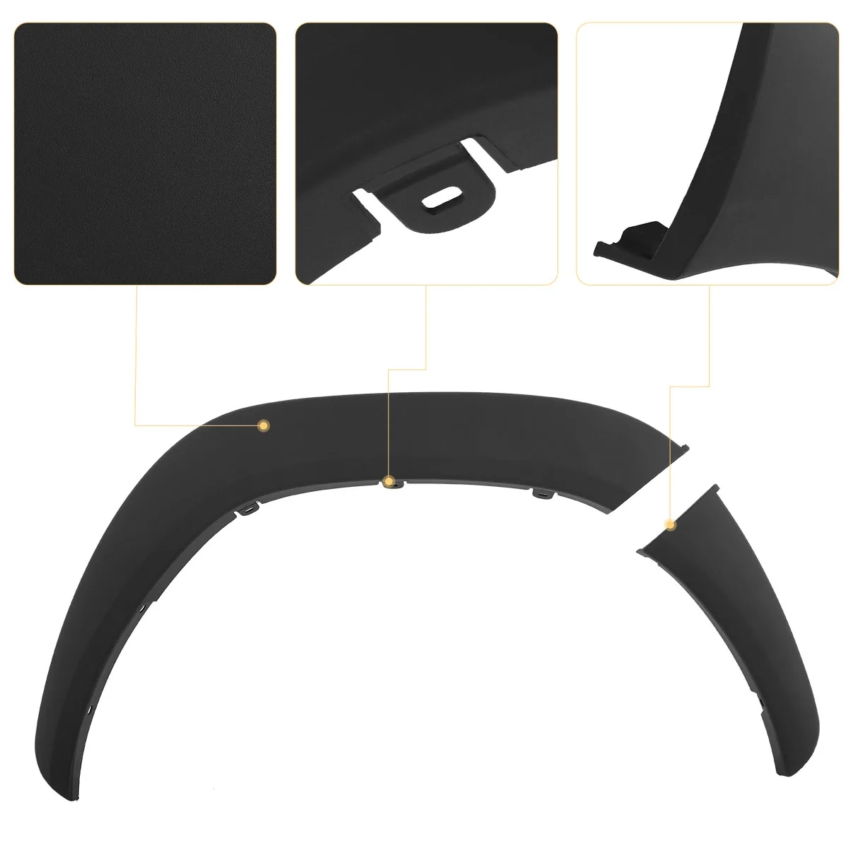 Car Fender Flares for TOYOTA HILUX REVO/CONQUEST 2016-2023 4X4/4X2 High ...
