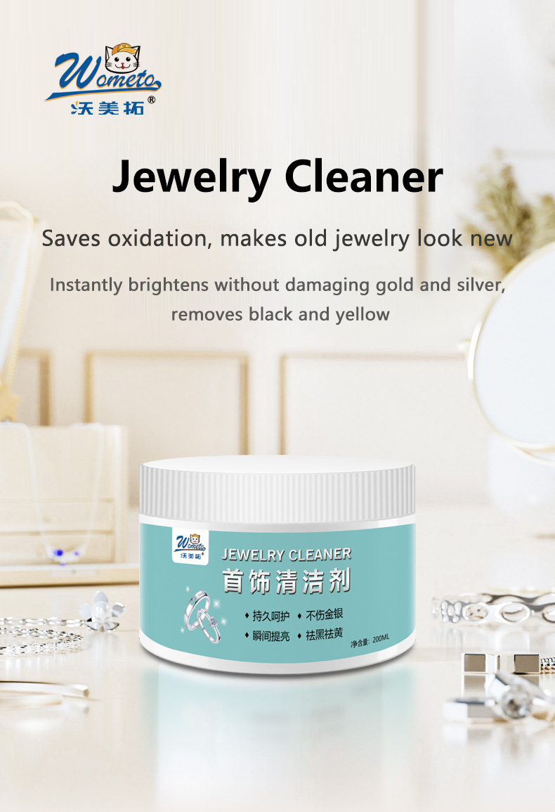 Jewelry cleaner Silver Cleaner Liquid Gold Silver Cleaner 100ml Liquid ...