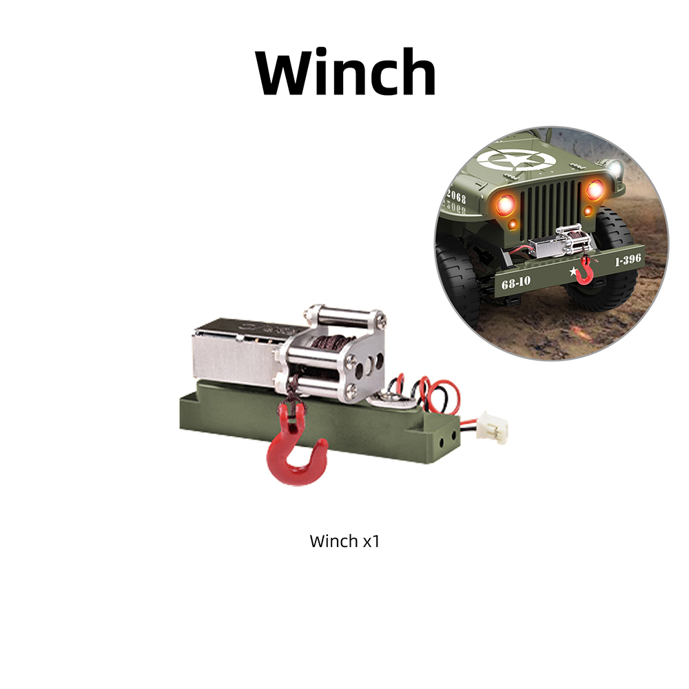 9IMOD C8815 RC Car Jeep 2.4GHZ 4WD 17G Servo 50M Distance Multi-Purpose ...