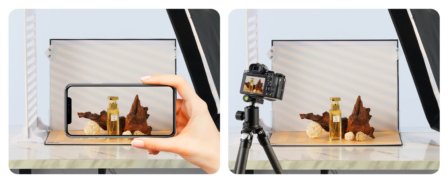 Selens Photography Backdrops Kit for Small Product Photo Background ...