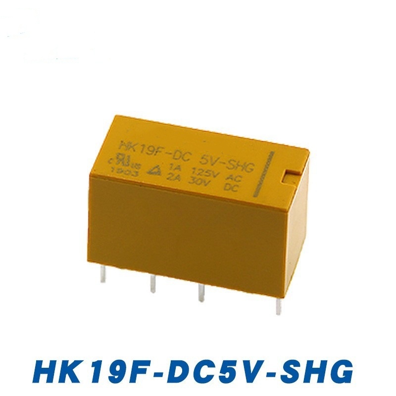 Mini Relay HK19F-DC5V 12V 24V-SHG Two Open Two Closed 2A 8 Pin Signal ...