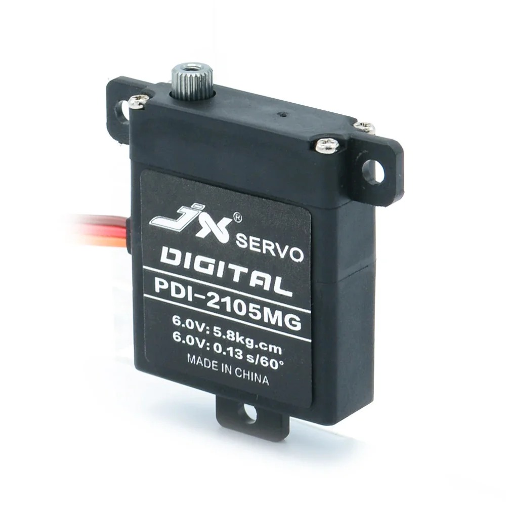 JX Servo PDI-2105MG 21G Servo 5.8kg High-Torque Metal Gear Helicopter ...