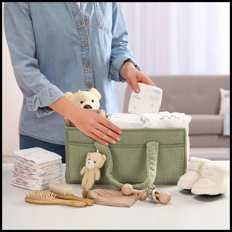 mommy bag super large capacity storage basket diaper bag baby diaper ...