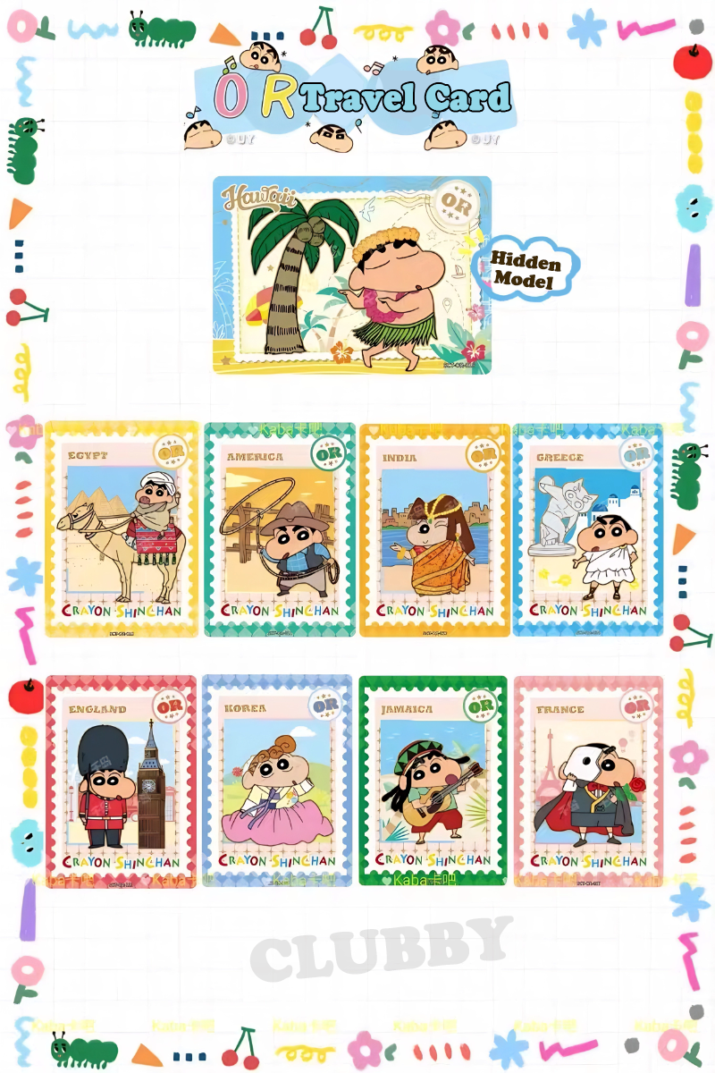 Crayon shin chan card kayou rare CR/UR/AR card Party Pack No.2 anime ...
