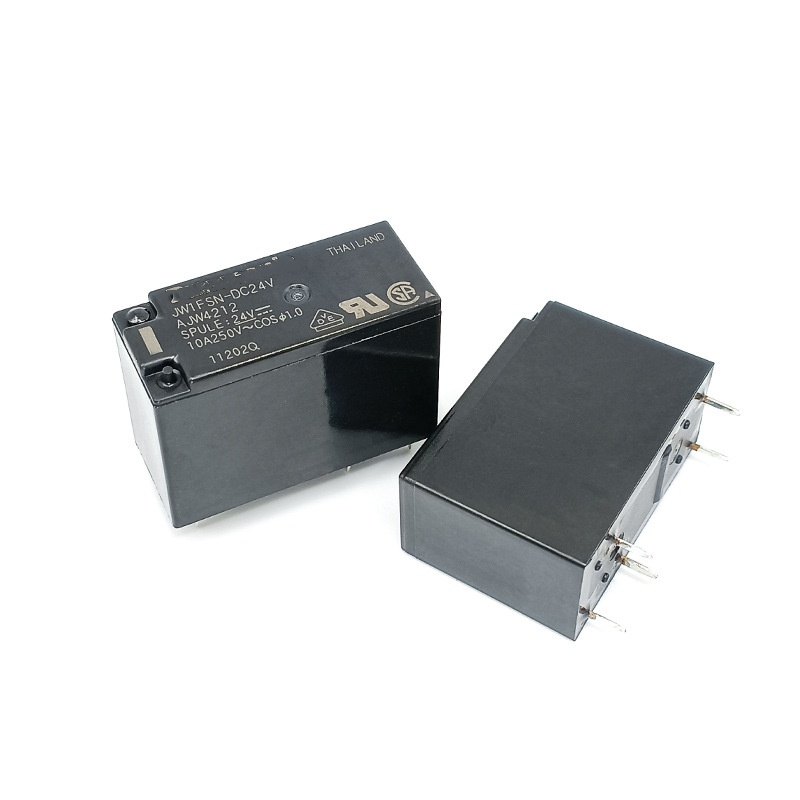 Mini Relay JW1FSN-DC12V JW1FSN-DC24 5 Pins 10A One Set Conversion Small ...
