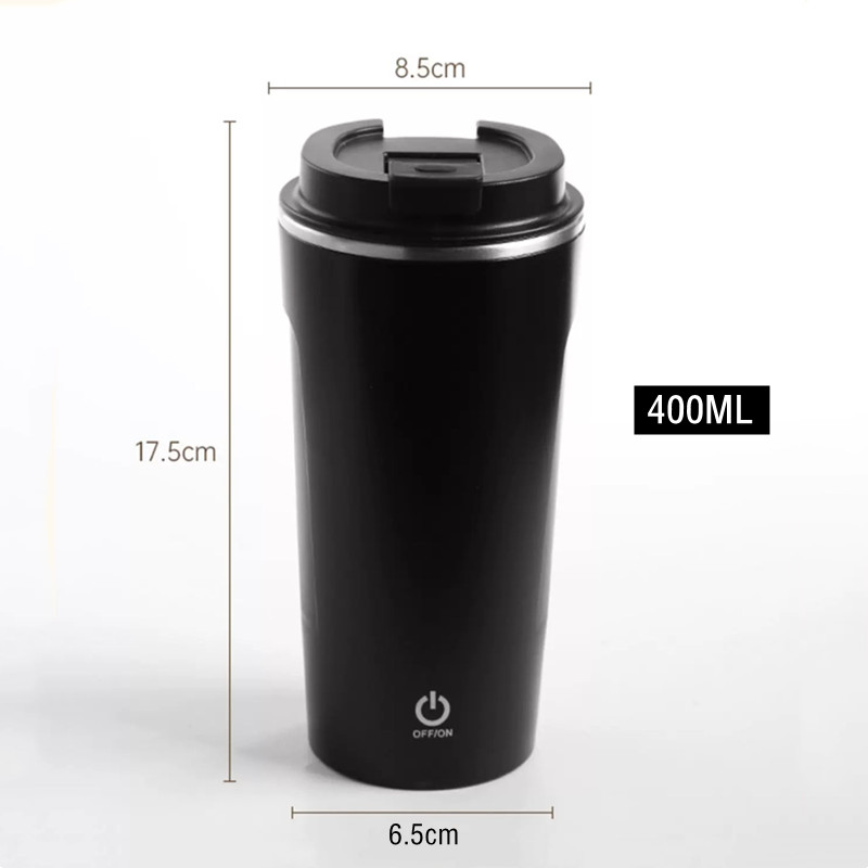 400ml Portable Double Stainless Steel Self Stirring Magnetic Thermal ...