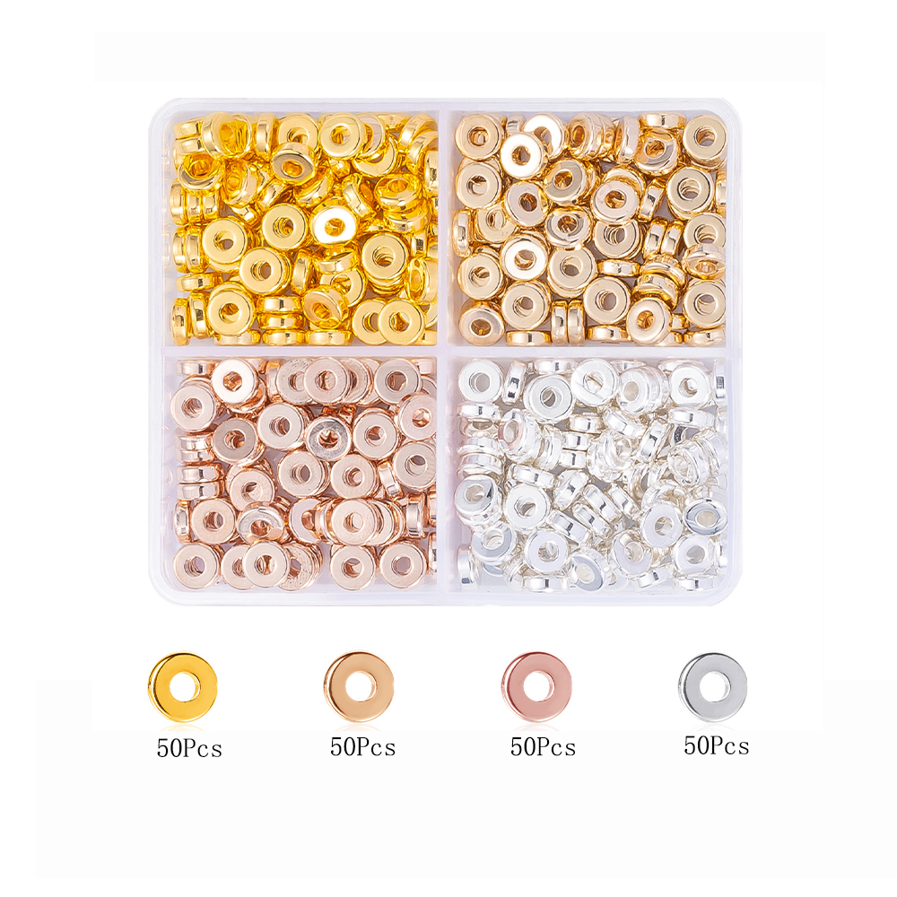 Multi piece set of electroplated gold CCB bead DIY handmade jewelry ...