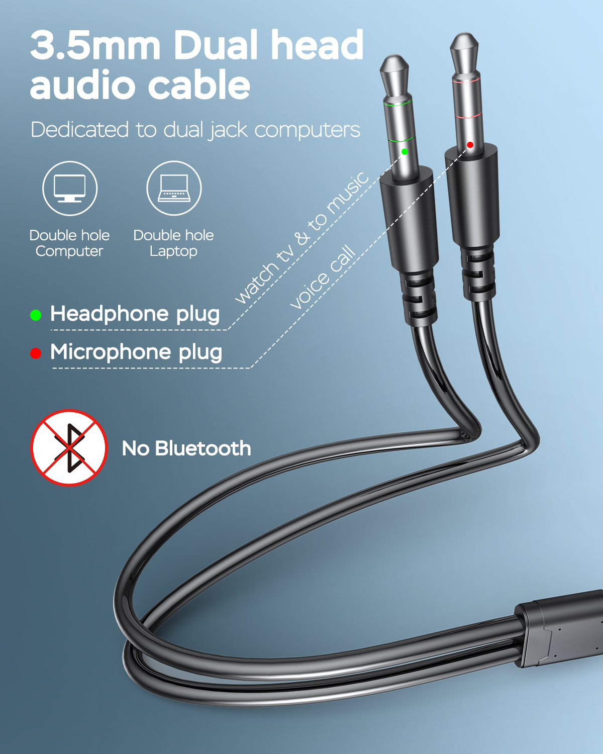 Rapoo H102 Wired Stereo Headset 3.5mm Audio Port | Shopee Philippines