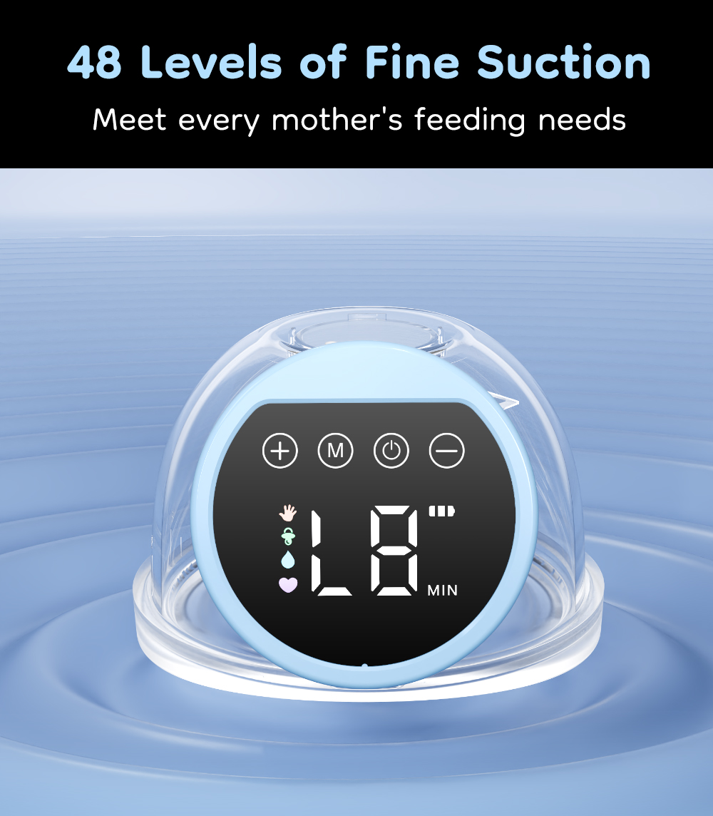 Dr.isla EB26 Wearable Electric Breast Pump 4 Modes 12 Levels BPA Free ...