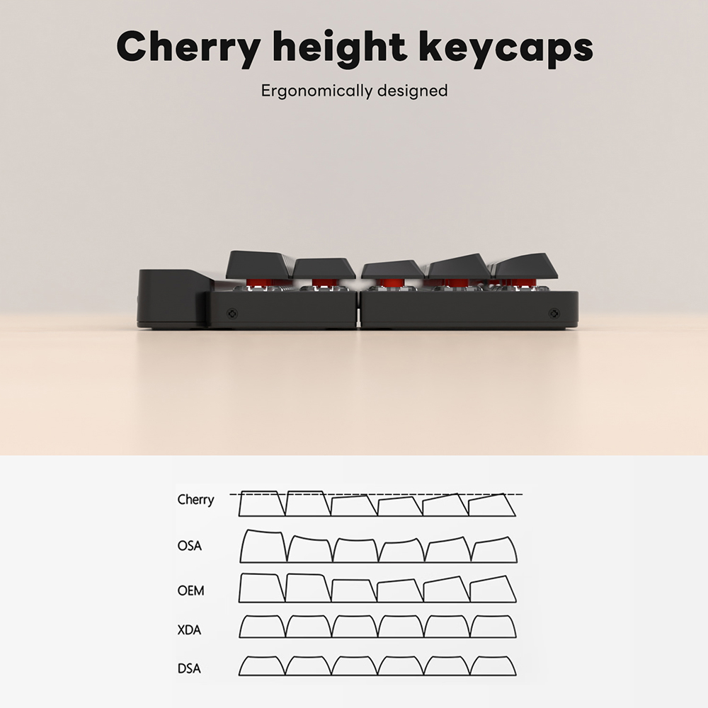 RK ROYAL KLUDGE F68 60% Foldable Low Profile Mechanical Keyboard ...