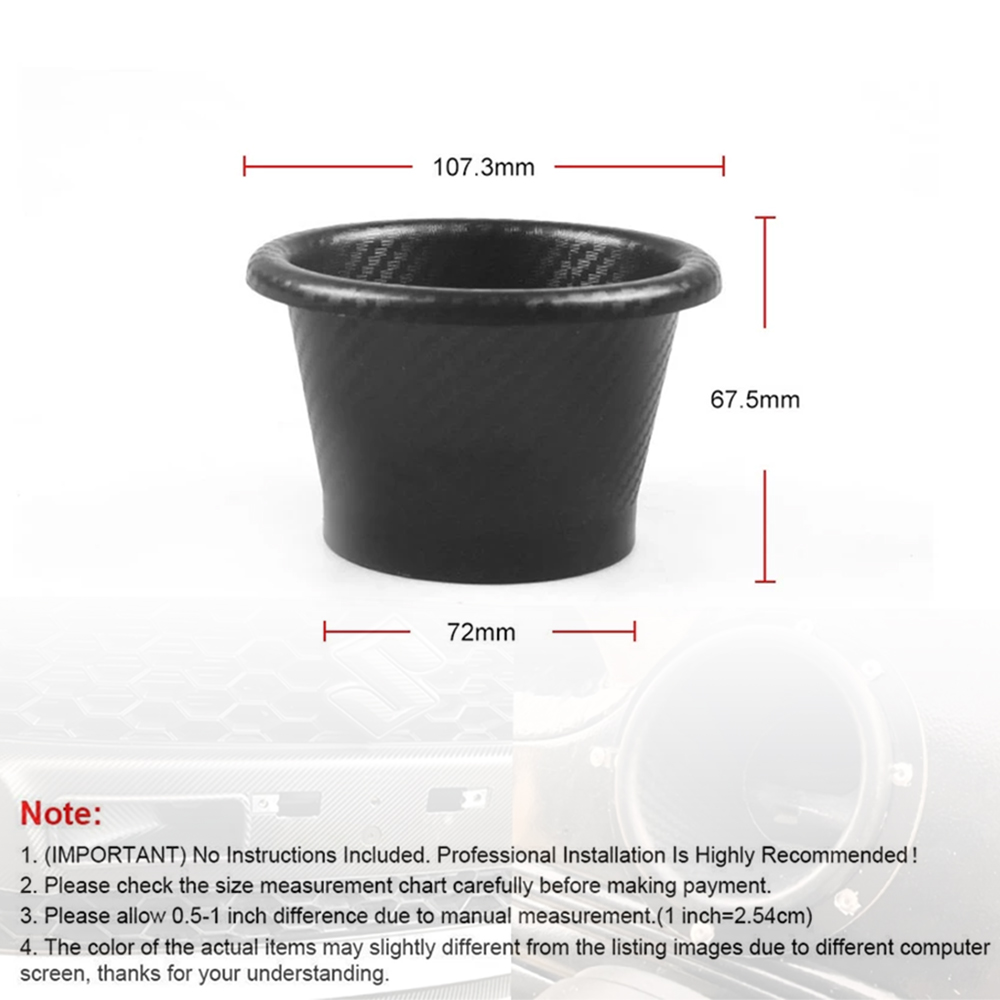 Air Intake Vent Car Front Bumper Grille Inlet Pipe Kit Injection System ...