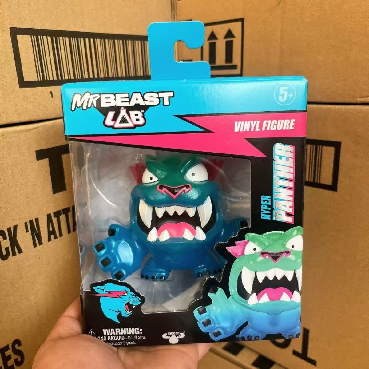 Collectible Vinyl Figures - Hyper Panther - 3.5" Tall, Packaged in A ...