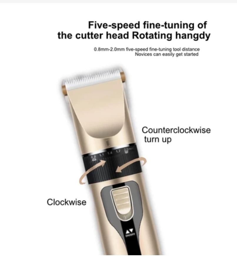 Wireless Electric Hair Trimmer Hair Clipper Hair Cutting Razor Set ...