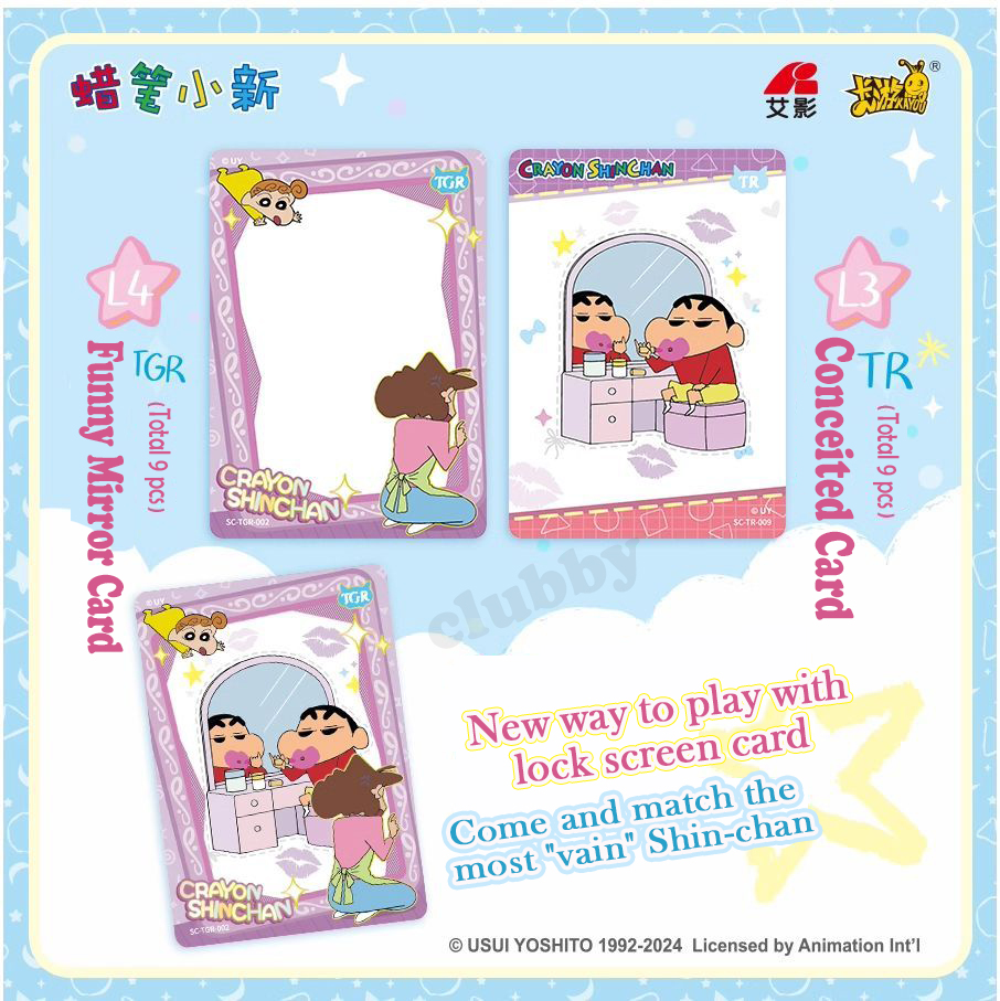 Crayon shin chan cards KaYou rare UR/GSR/SSR card Shin chan collection ...