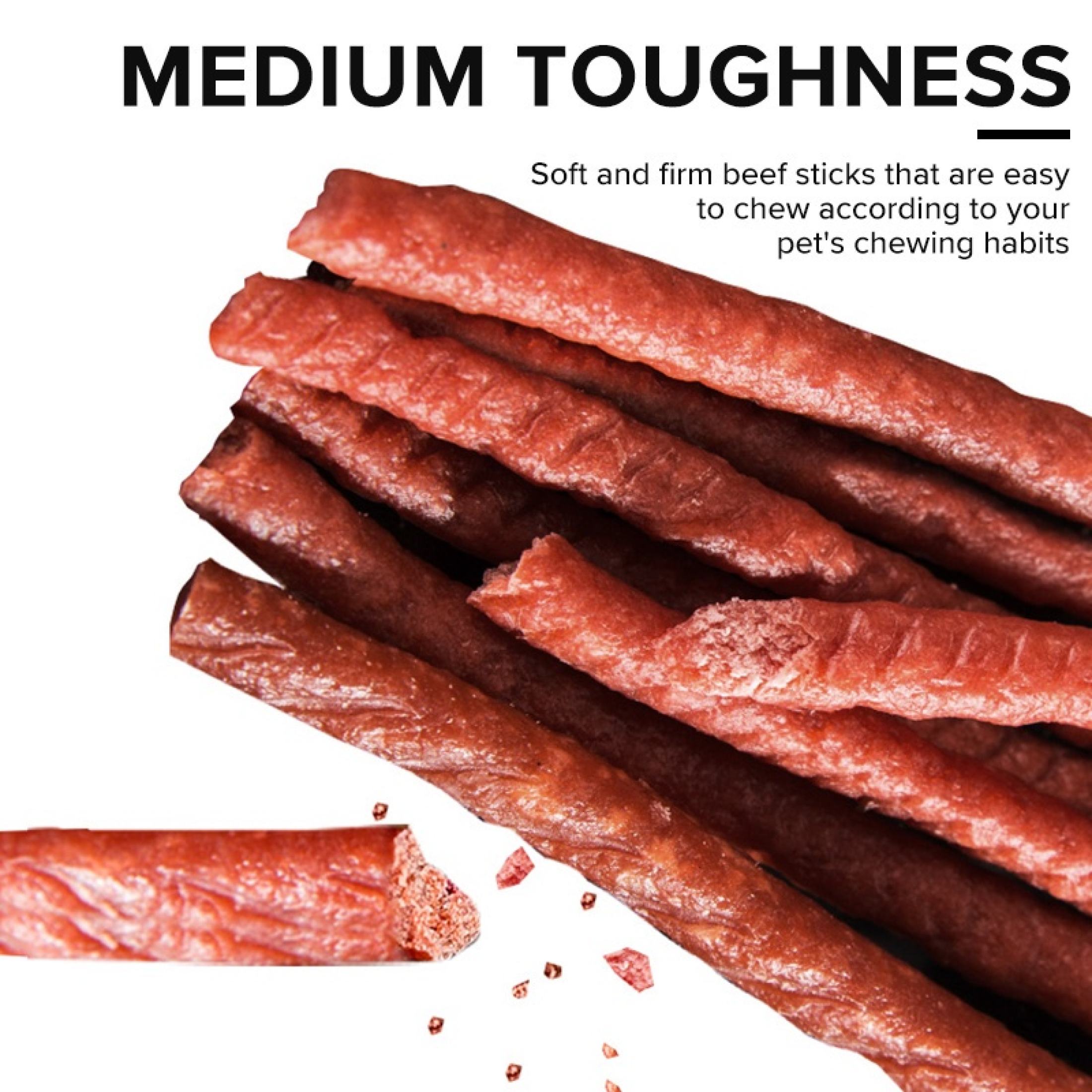 30pc 440g Dog beef dental treats Dog Beef Strips Treats for Pet ...